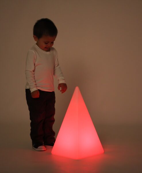 Piramide luminosa sensorial - logopedicum