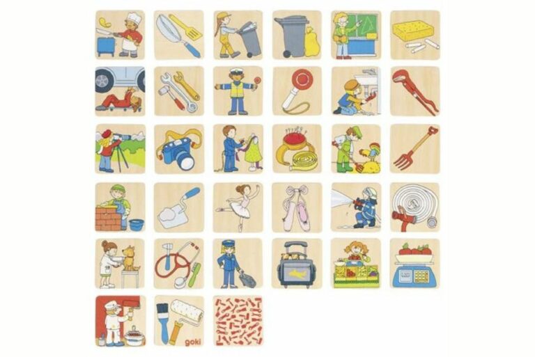 Memory - profesiones - logopedicum