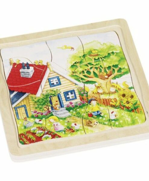 Puzzle de capas - Las 4 estaciones - logopedicum